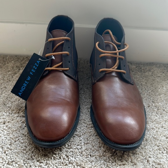 Andrew Fezza | Shoes | Andrew Fezza Brown Chukka Boots | Poshmark